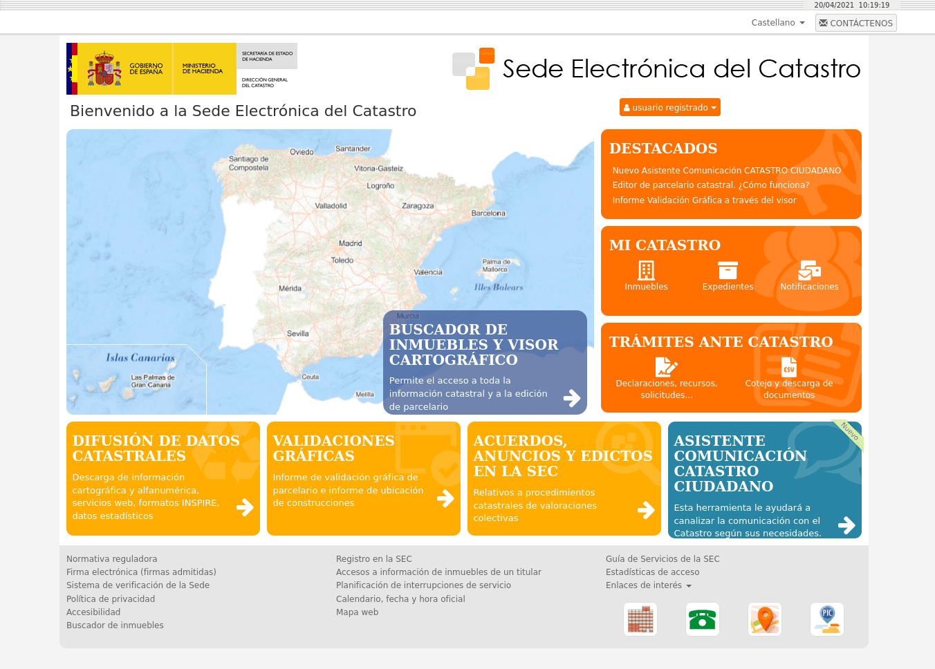 Trabajos catastrales en la Comunidad valenciana